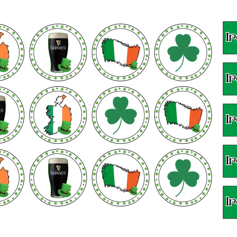 Irish Cake Topper - Etsy UK