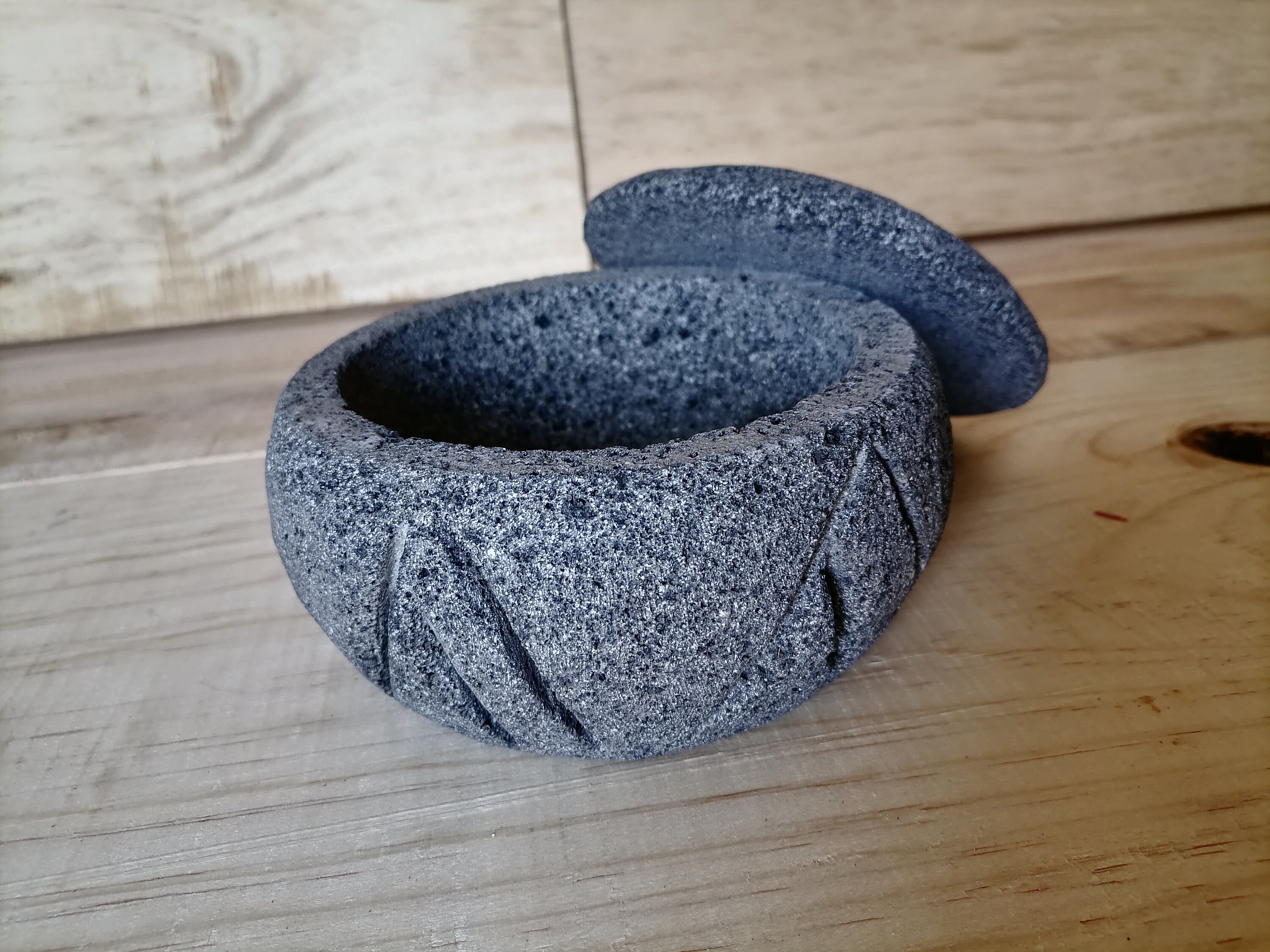 Small Molcajete Bowl Carved From Volcanic Stone or Lava Rock Jewelry ...