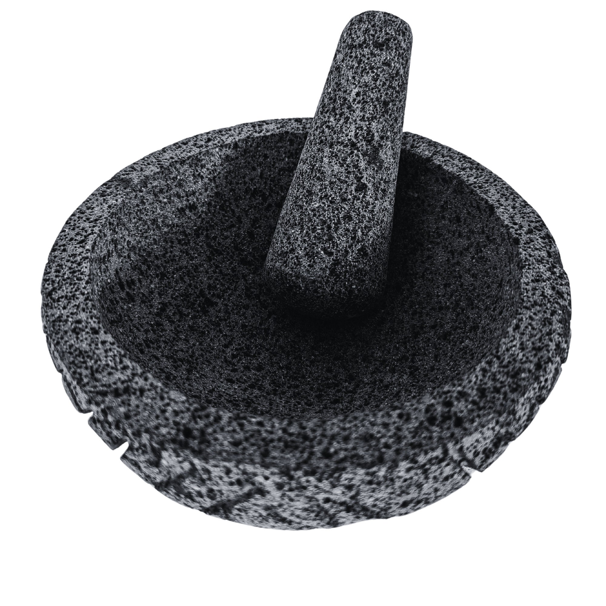 Carved Molcajete 8 Inch Diameter. Mexican Molcajete Guacamole Bowl ...
