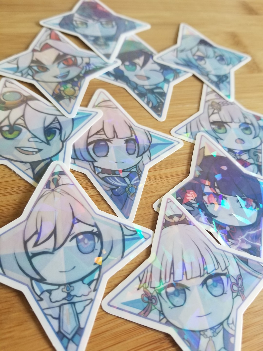 Genshin Impact Primogem Character Vinyl Sticker - Etsy