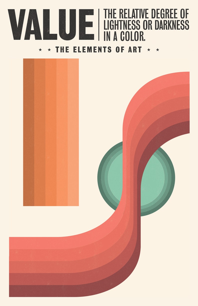 VALUE (digital Download) - the Vintage Set - Original Art Print for Art ...