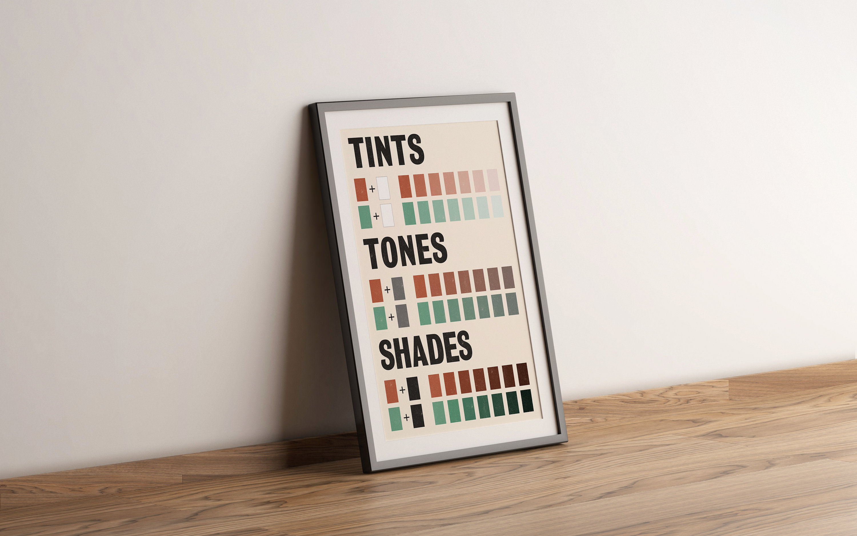 TINTS/TONES/SHADES Original Art Print for Art Classroom/studio Art ...