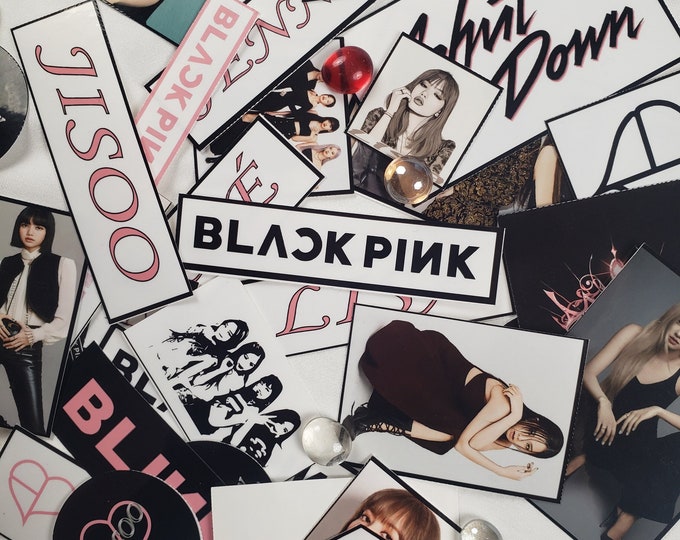 Blackpink Stickers, Jisoo, Jennie, Lisa, Lalisa, Rose, Shut Down, Kpop ...