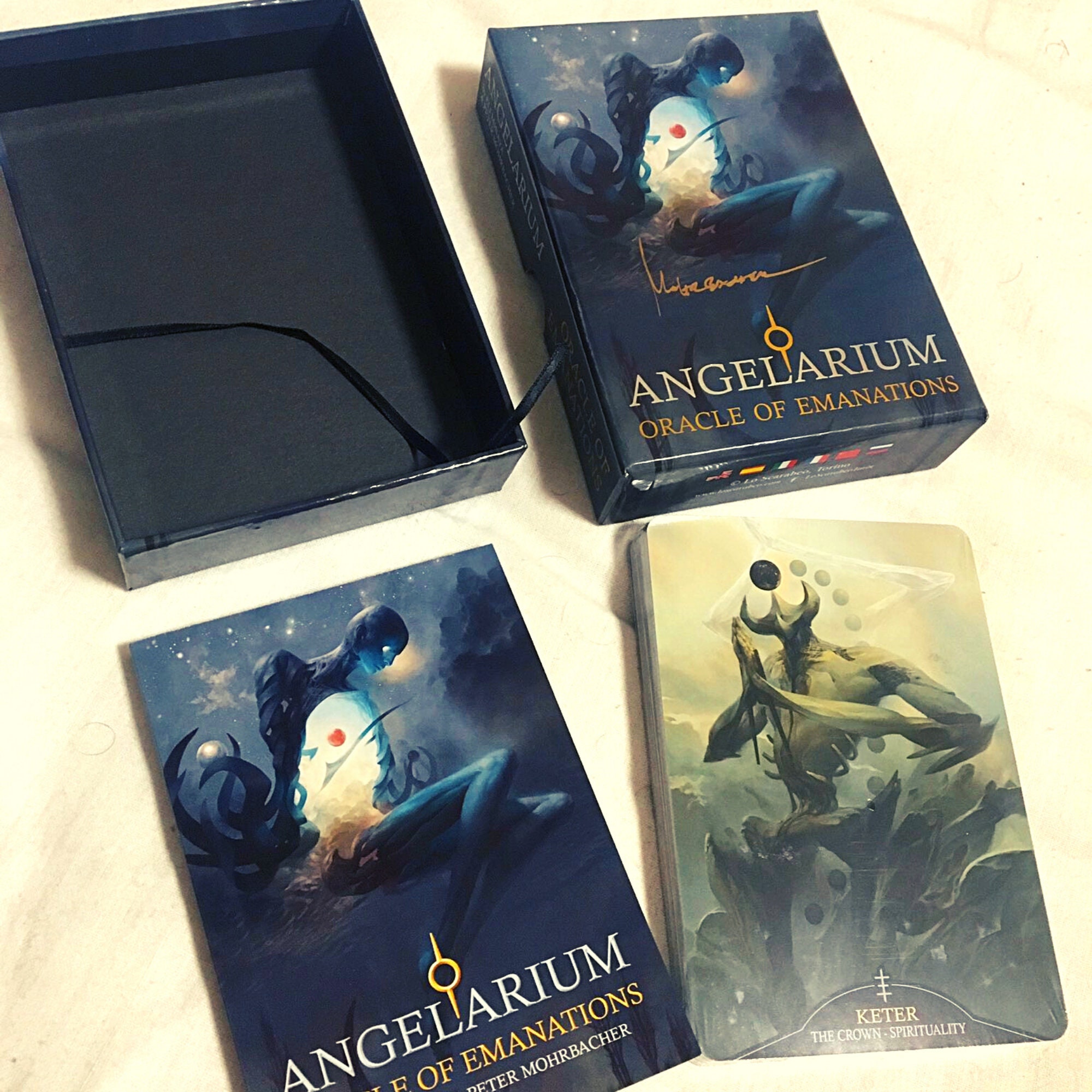 Angelarium Oracle Cards of Eminations: the Encyclopedia of Angels ...