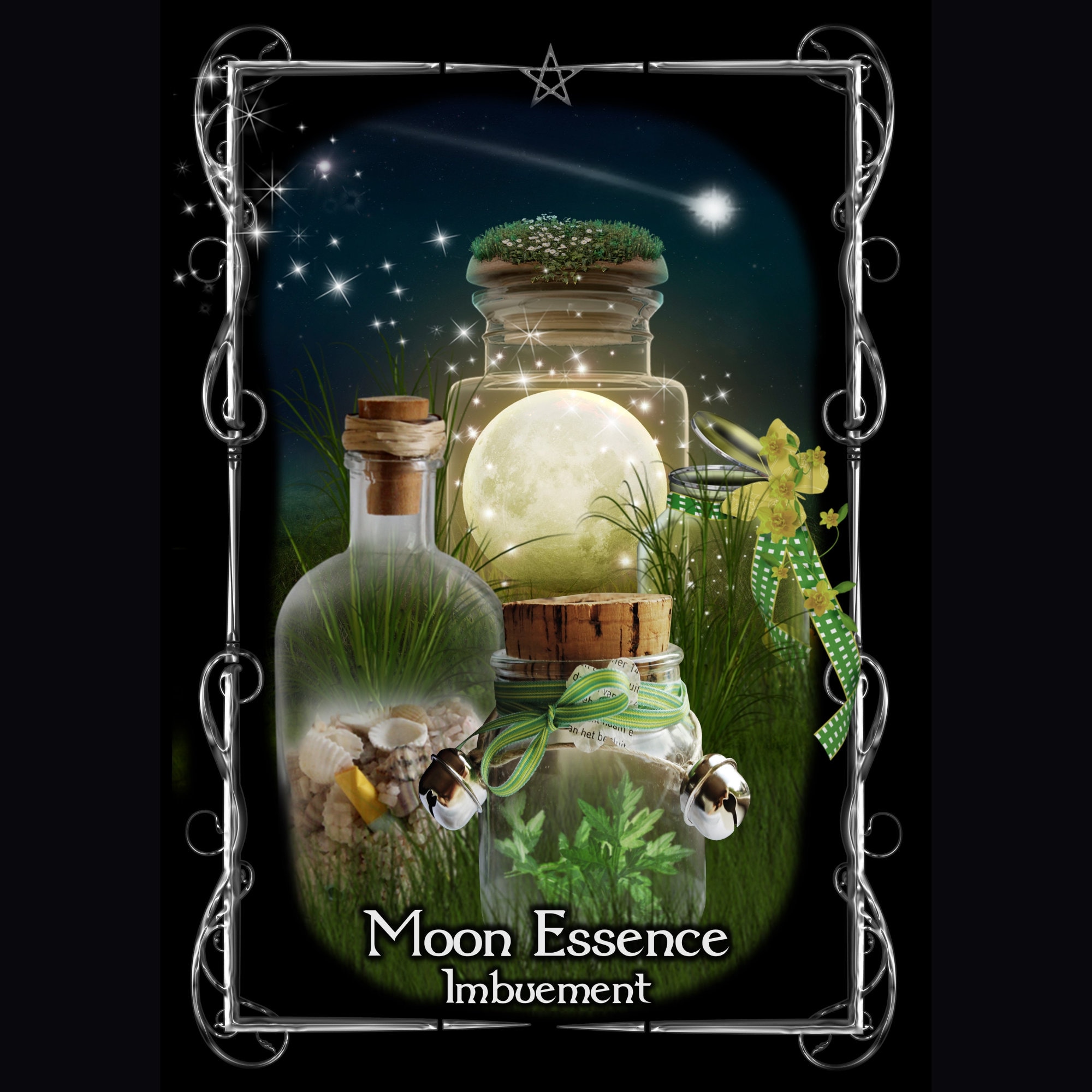 Witches Moon Magic Oracle Cards & Guidebook: Enhance Inner Wisdom - Etsy