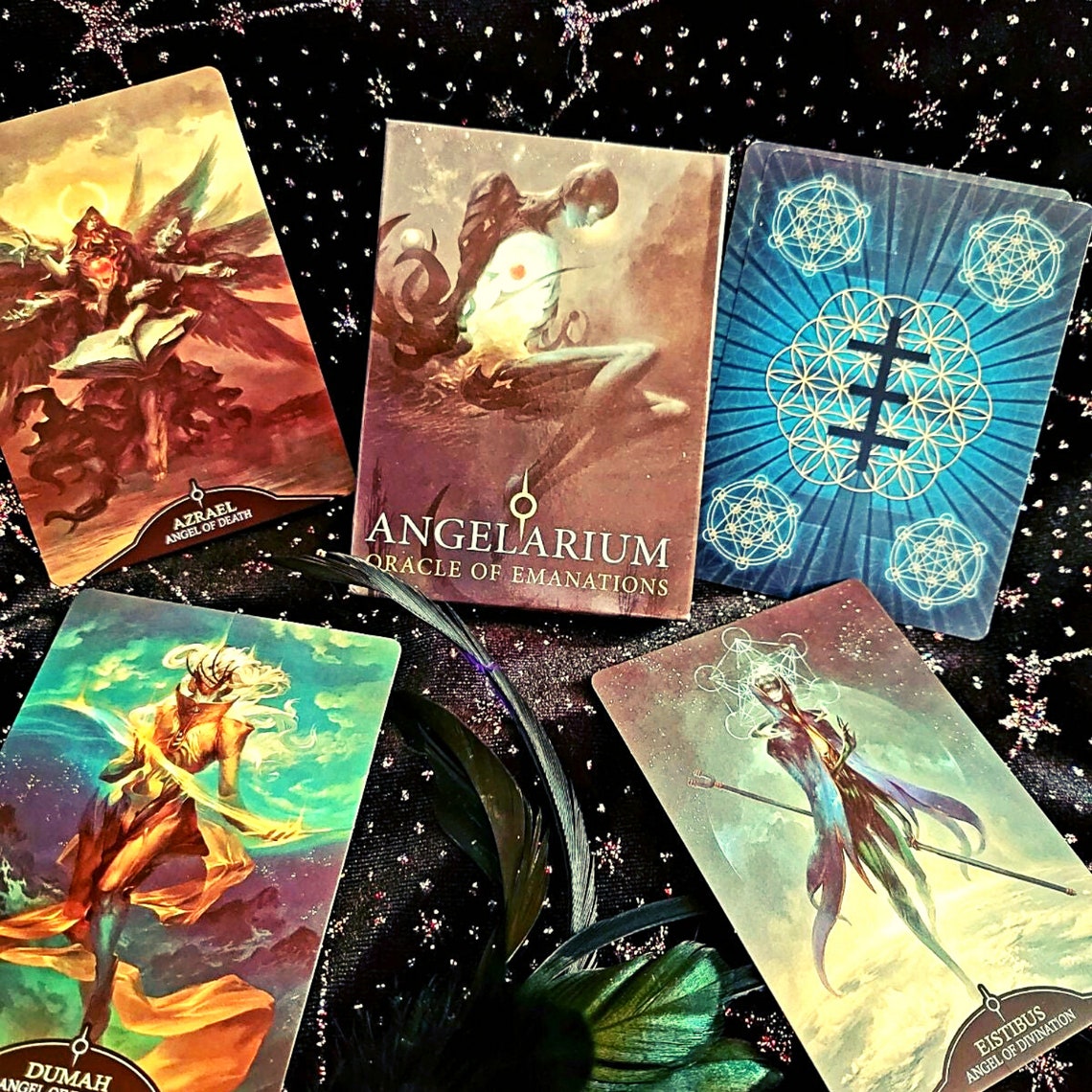Angelarium Oracle Cards of Eminations: the Encyclopedia of Angels ...
