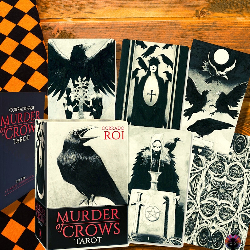 Gothic Glory Messages | Murder of Crows Tarot Card Deck & Guidebook ...