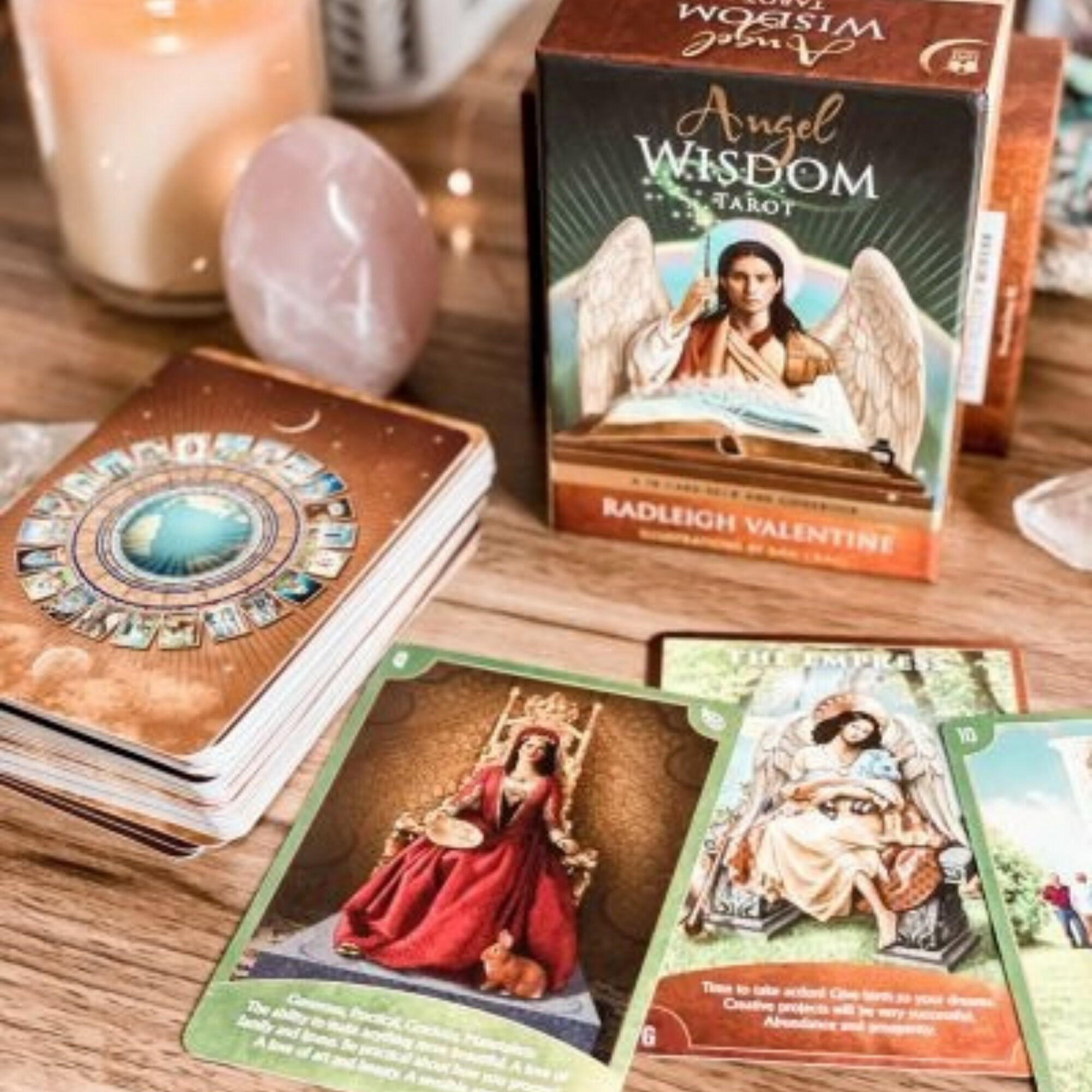 Angel Wisdom Tarot Cards | 78 Card Deck & Guidebook| Messages Using ...