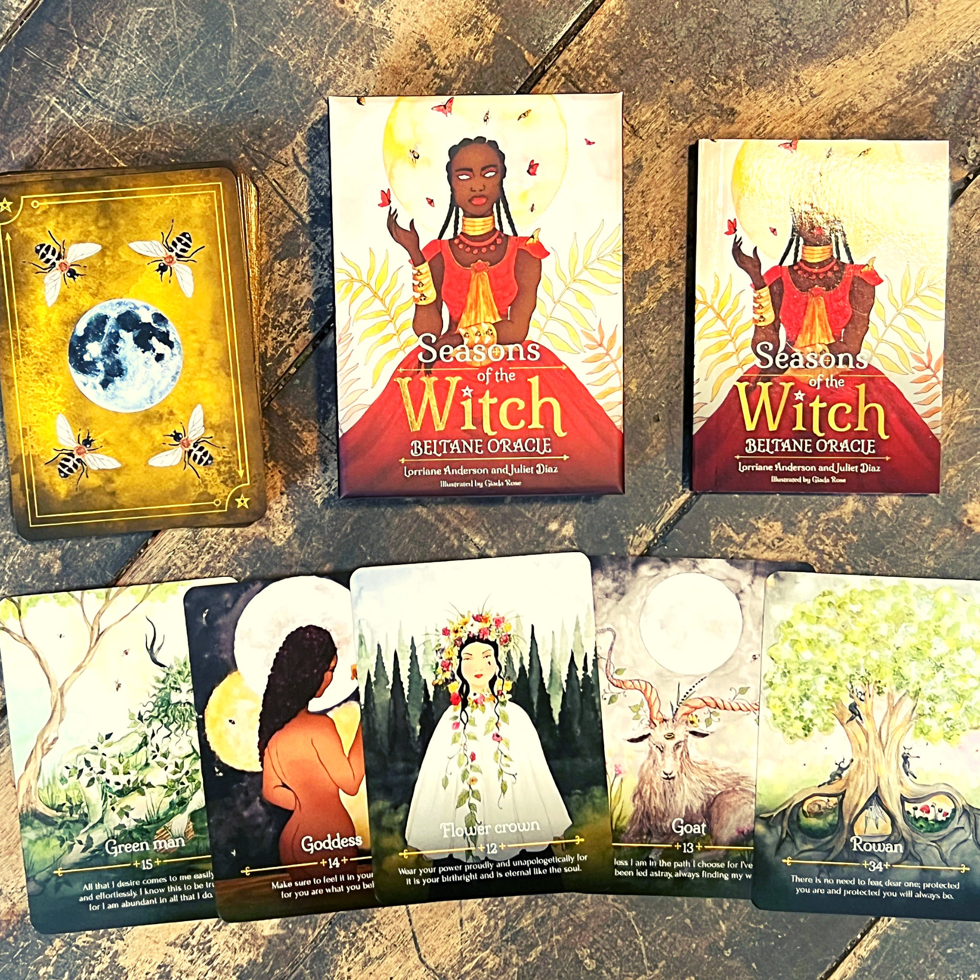 Seasons of the Witch Oracle Cards With Guidebook Samhain - Etsy