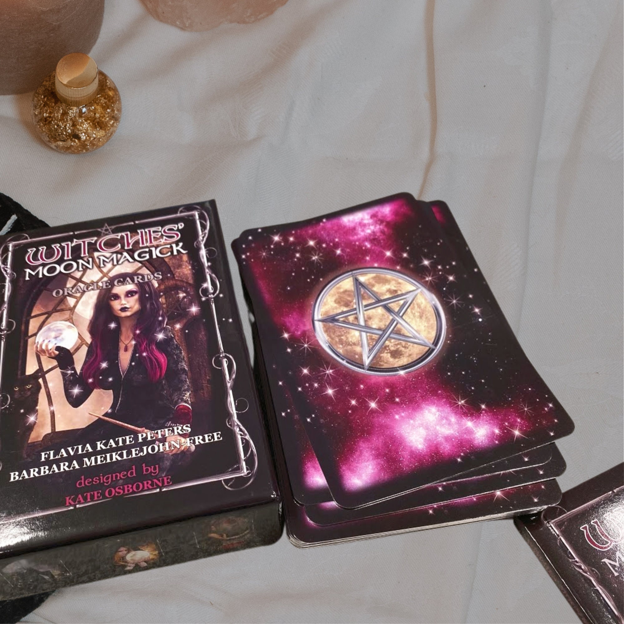 NEW! Witches Moon Magic Oracle Cards & Guidebook | Enhance Inner Wisdom ...
