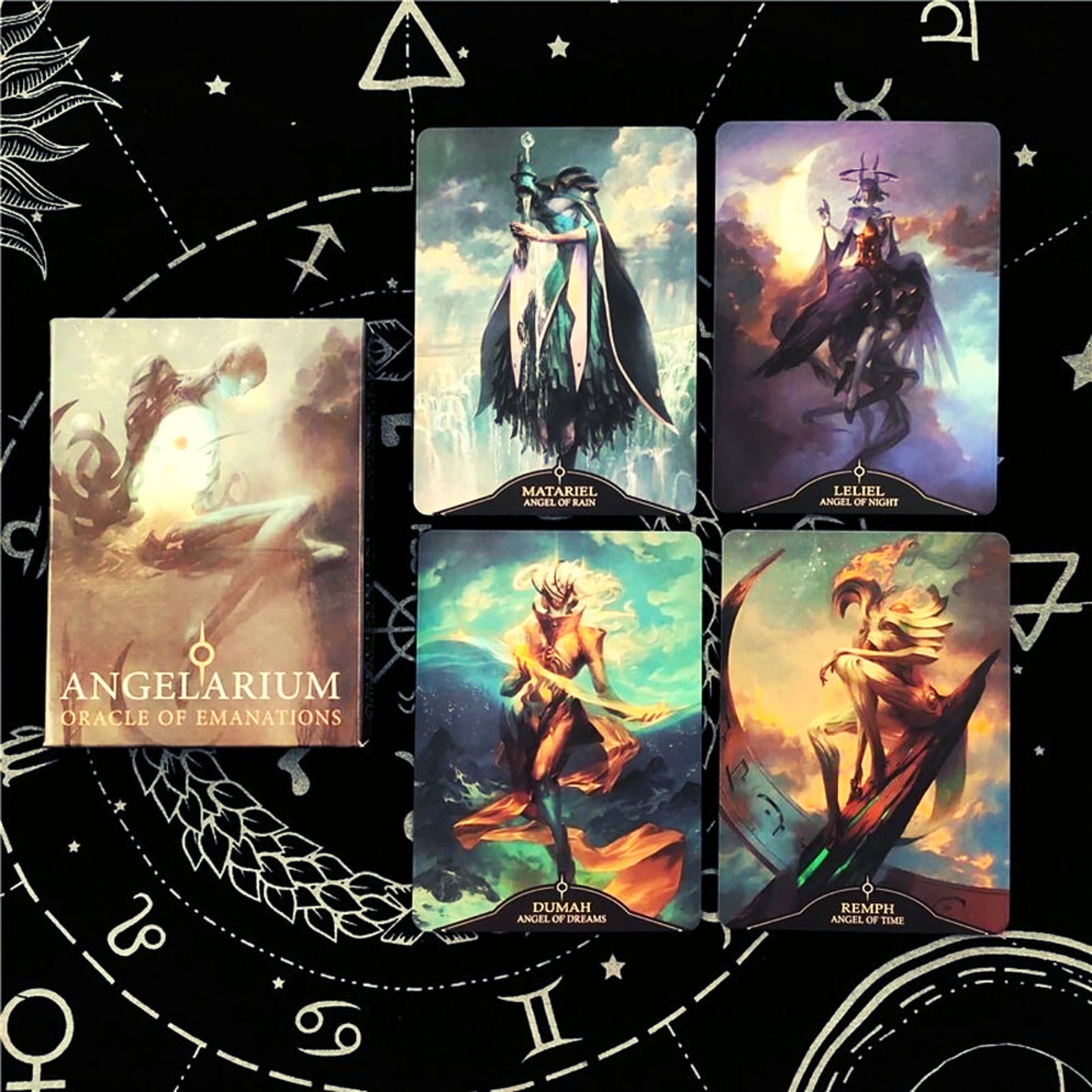 Angelarium Oracle Cards of Eminations: the Encyclopedia of Angels ...