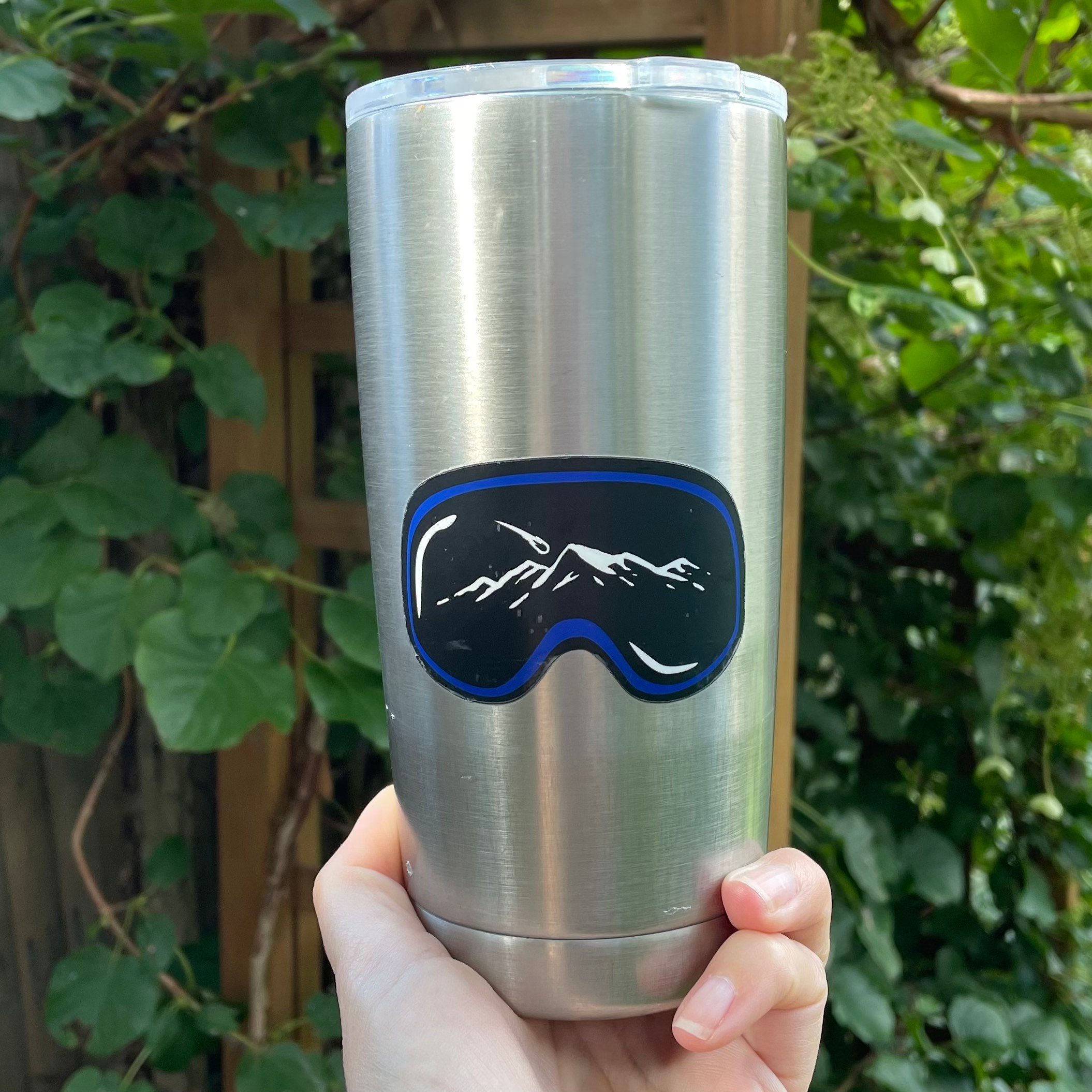 Ski Goggles Sticker Pack | Ski and Snowboard Helmet Sticker | Water ...