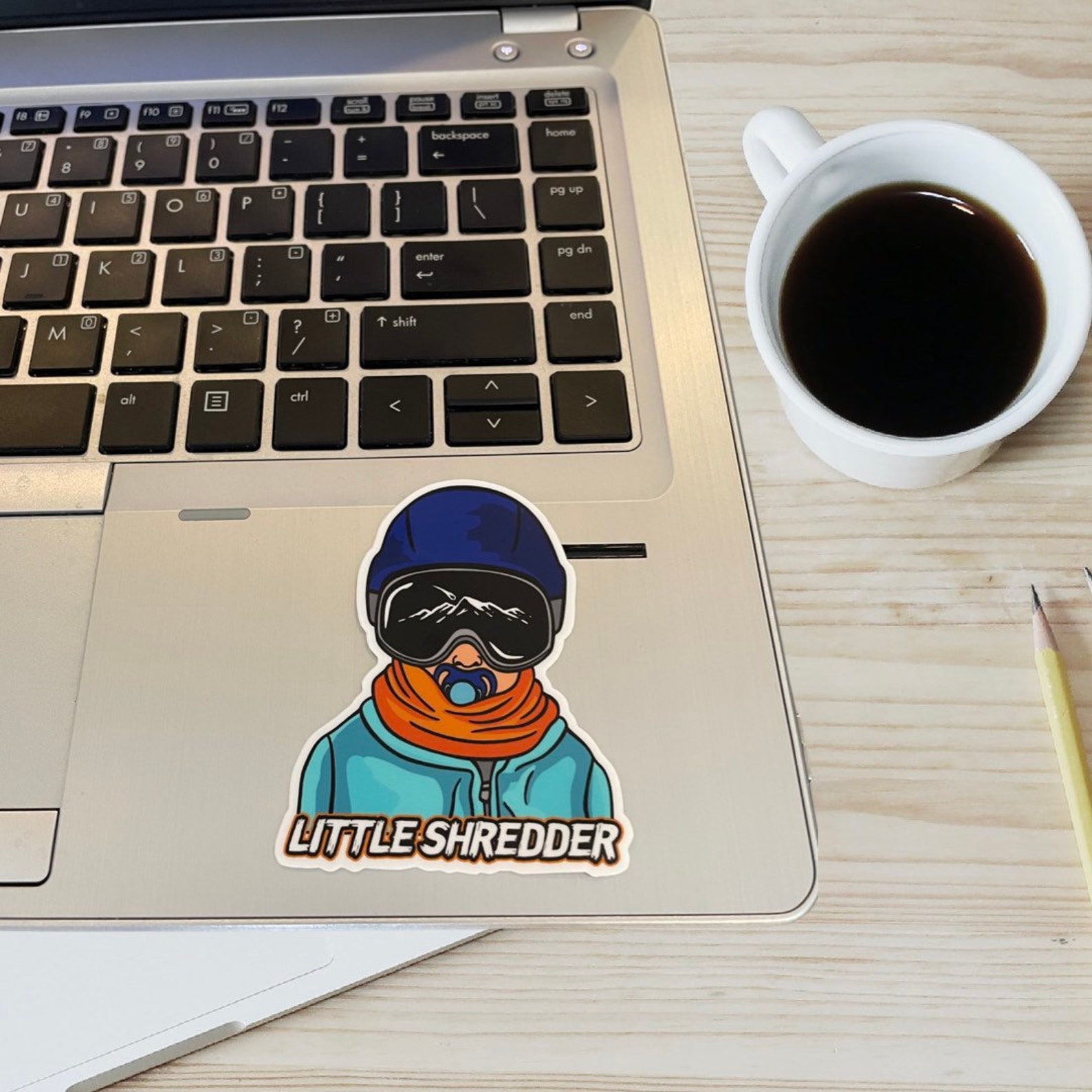 Toddler Ski Helmet Sticker Sippy Cup Sticker Ski Sticker Decal Baby ...