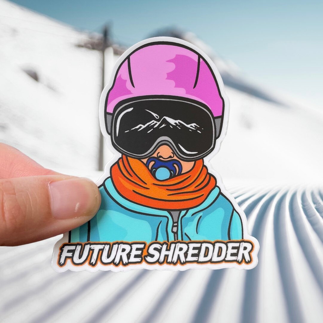 Baby Girl Helmet Sticker | Sippy Cup Sticker | Ski Sticker Pack | Baby ...