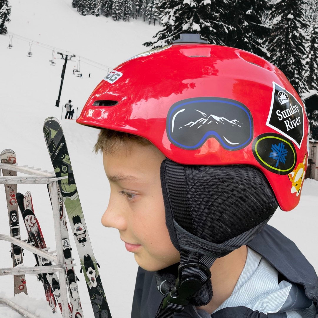 Ski Goggles Sticker Pack | Ski and Snowboard Helmet Sticker | Water ...