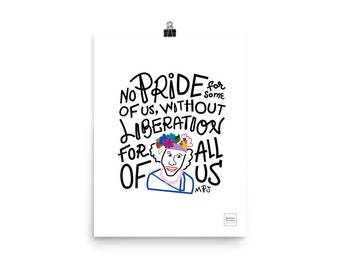 Marsha P Johnson Poster - Etsy