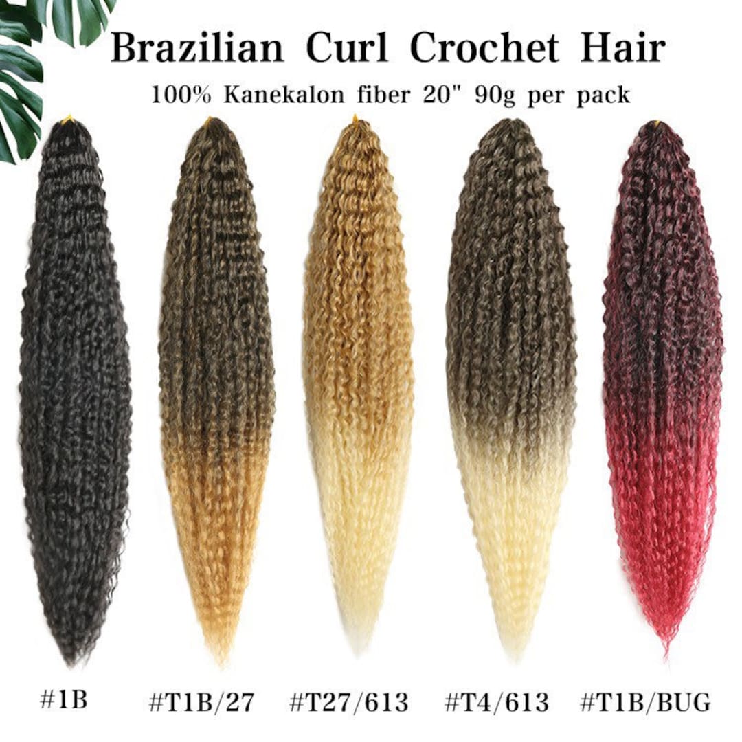 Brazilian Wave Crochet Hair - Etsy