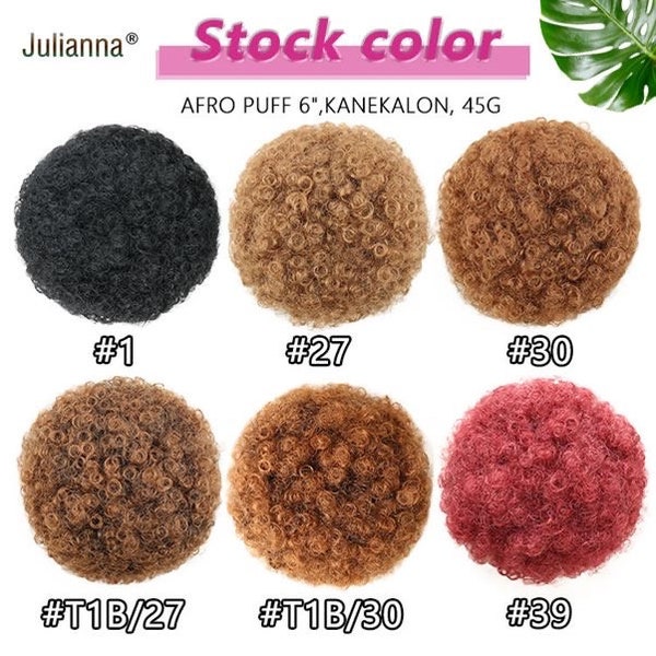 Afro Puff Wig - Etsy