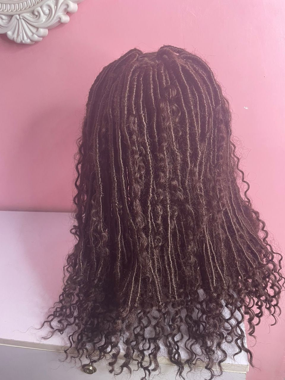 Hand Made Boho Locs Wig - Etsy