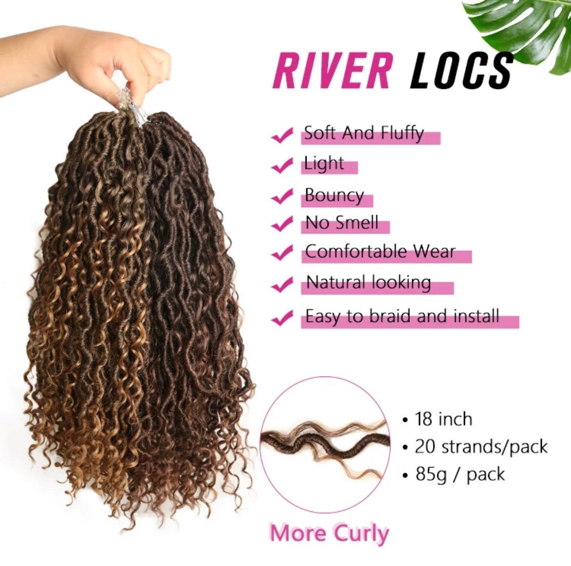 River /boho Locs - Etsy