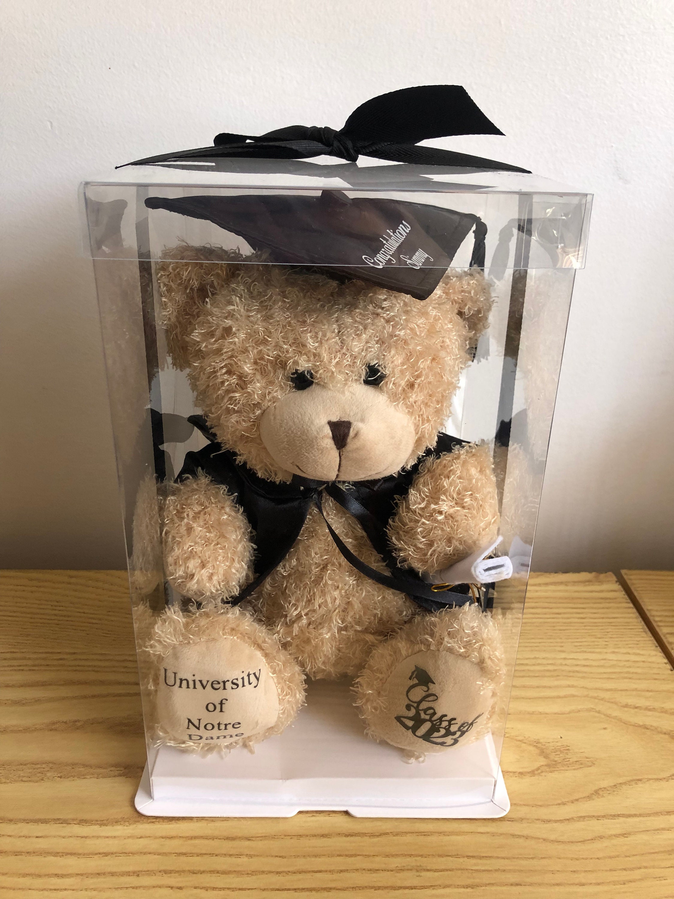 Personalised Graduation Bear Graduation Gift Personalised Graduation ...
