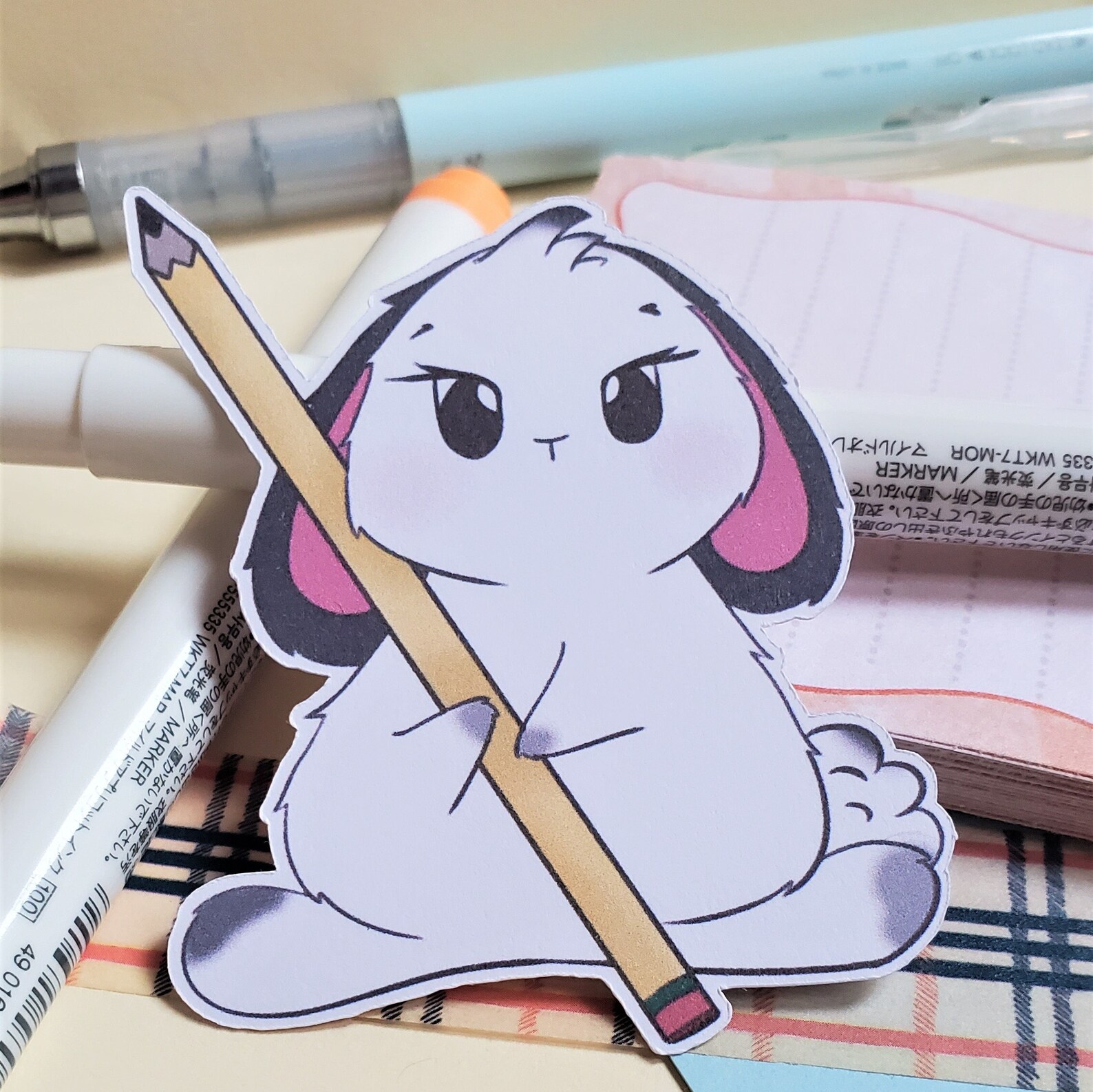 Cute Mochi Sticker-back to School Theme-die Cut Sticker - Etsy