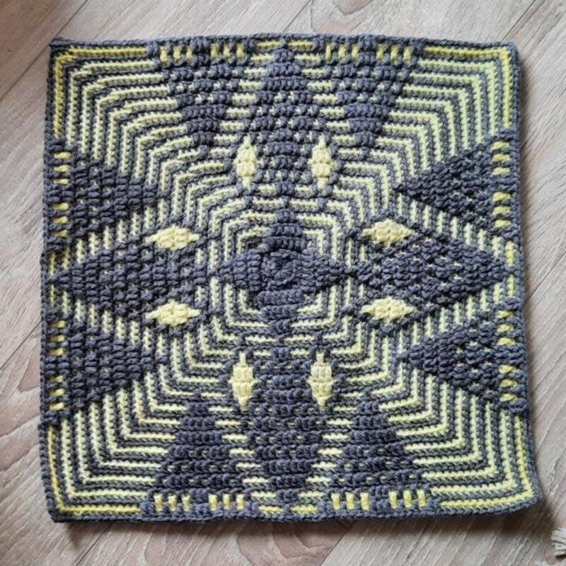 Geometric Crochet - Etsy