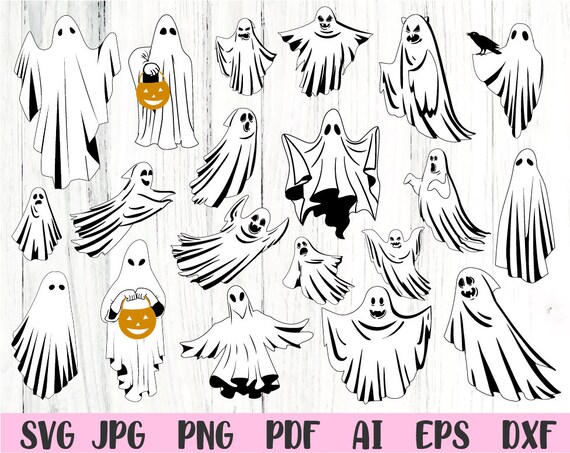 Halloween Ghost Svg Ghost Svg Halloween Svg Svg Files for - Etsy Canada