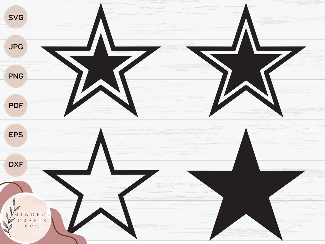 Cowboy-Stern-Svg-Stern-Svg Sofortiger Download-Svg-Dateien für Cricut ...