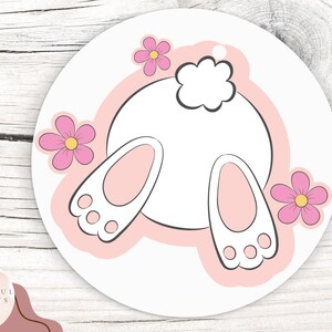 Easter Bunny Svg, Rabbit DXF, Bunny Shape Svg, Outline Bunny Silhouette ...