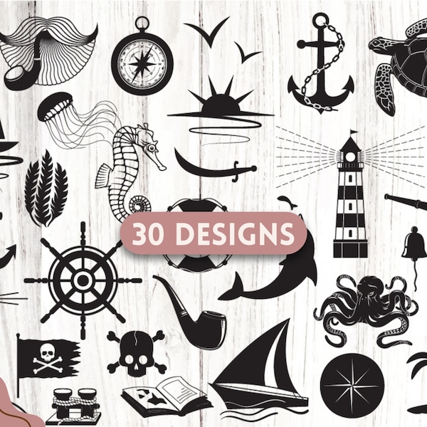 Nautical Svg - Etsy