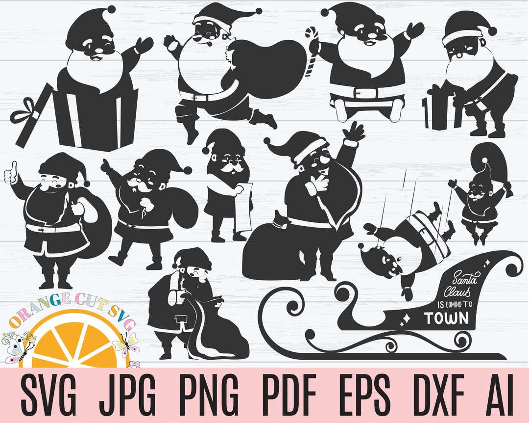 Santa Svg Christmas Svg Santa Claus Svg Svg Files for Cricut - Etsy