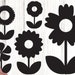 Simple Flowers SVG Botanical Floral Bundle Instant Download SVG Files ...