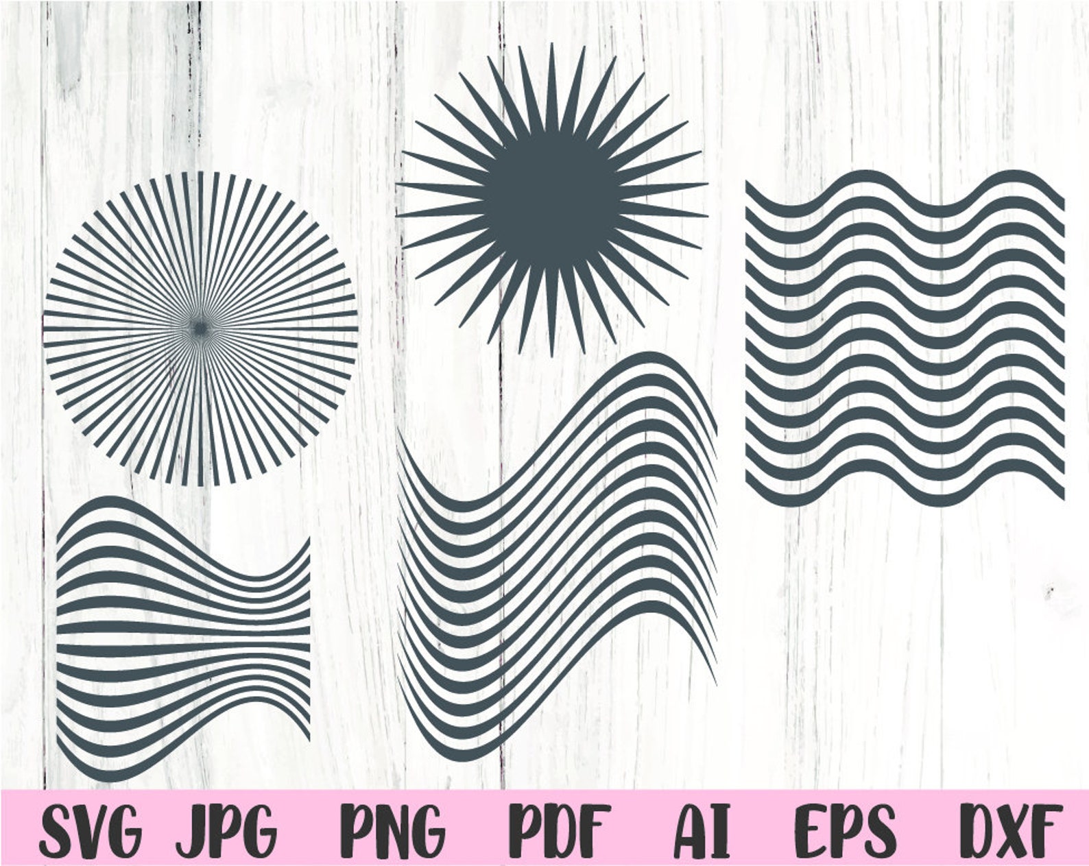 Boho Retro Shapes Svg Boho Svg Retro Svg Shapes Svg Svg Files - Etsy