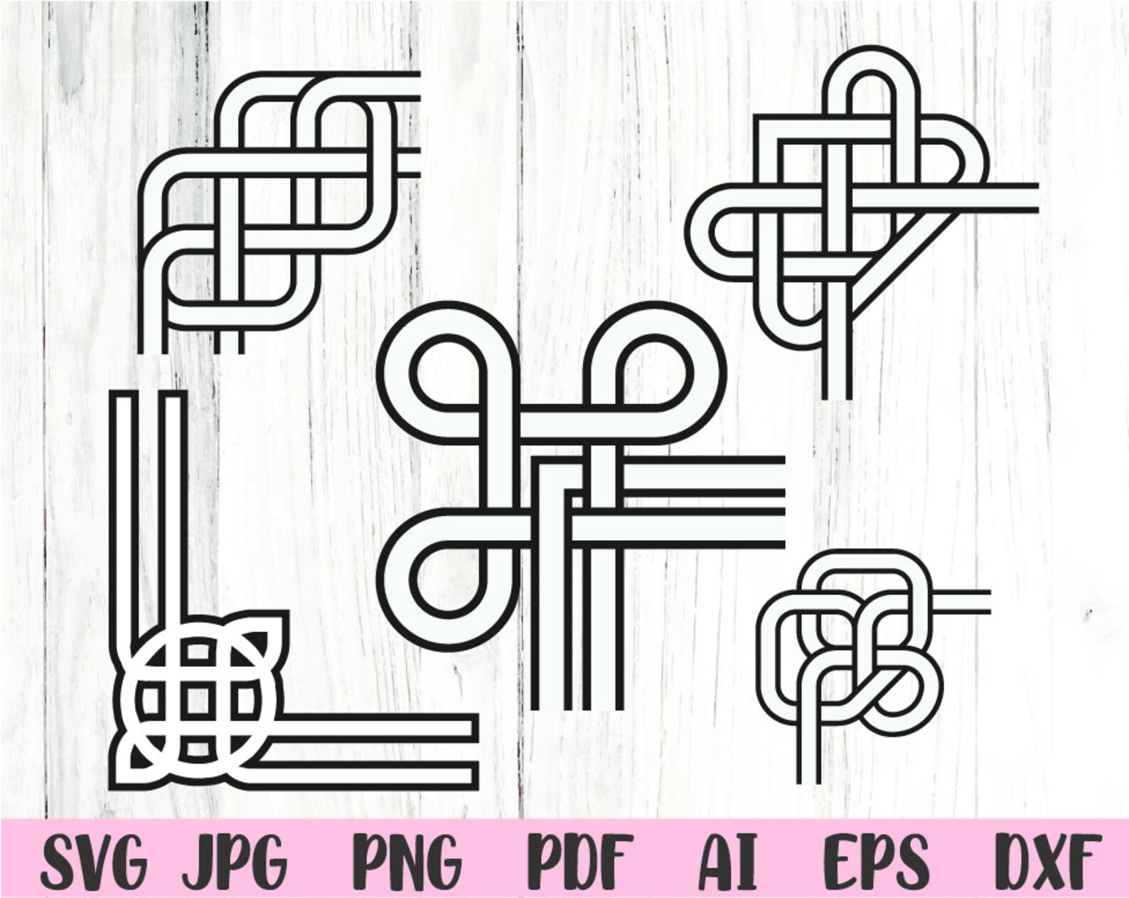 Celtic Corners Svg Celtic Svg Abstract Symbol Svg Svg Files - Etsy