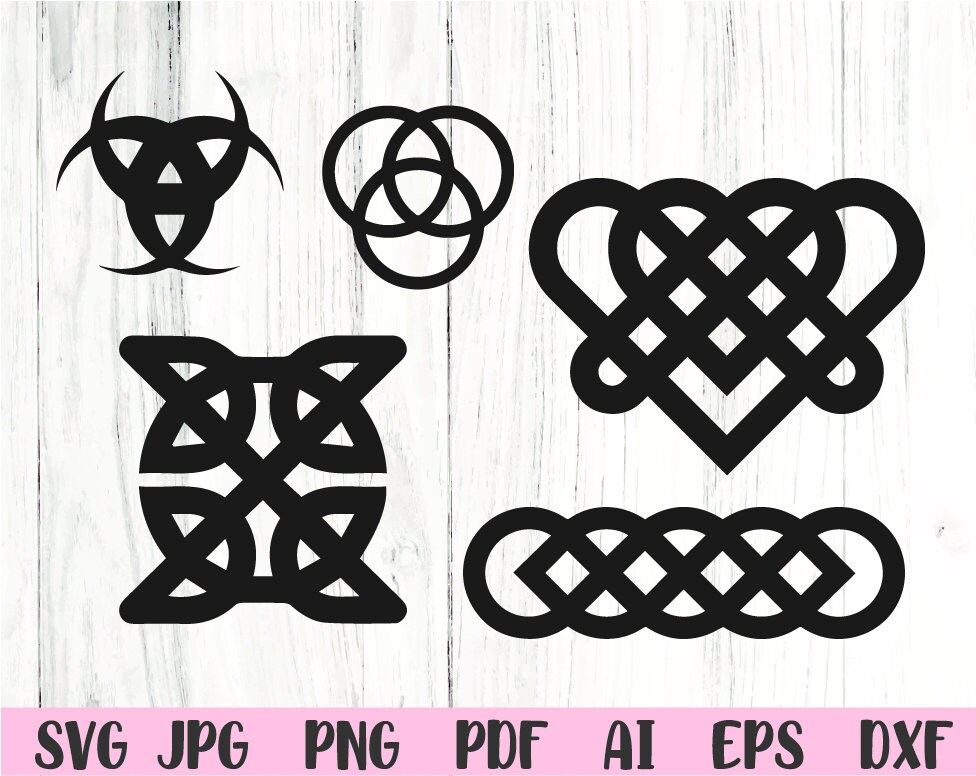 Celtic Symbol Svg Celtic Svg Symbol Svg Celtic Knot Svg Svg | Etsy UK