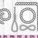 Rope Svg Nautical Rope Svg Nautical Knot Svg Svg Files for Cricut ...