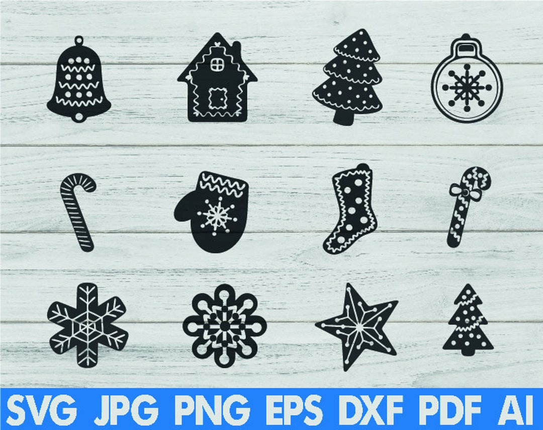 Gingerbread Cookie Svg Gingerbread Svg Christmas Svg Svg Files - Etsy