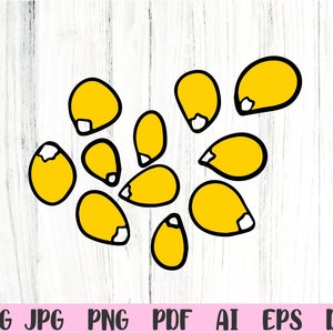 Corn Svg Candy Corn Svg Vegetable Svg Svg Files for Cricut - Etsy