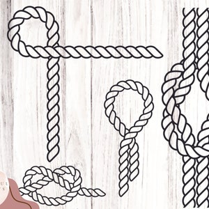 Rope Svg Nautical Rope Svg Nautical Knot Svg Svg Files for Cricut ...