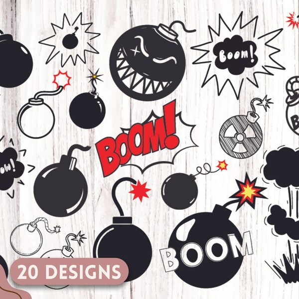 Bomb Svg - Etsy