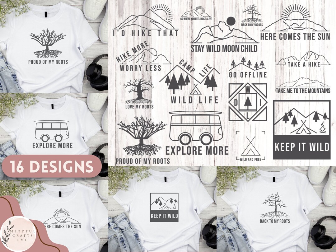 Wild and Free Svg Stay Wild Svg Go Offline Svg Svg Files for Crciut ...