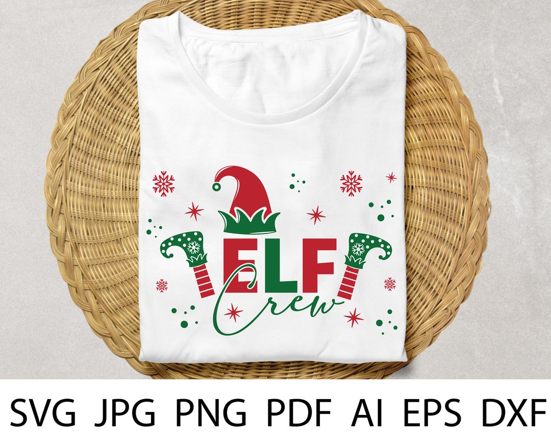 Elf Crew Svg Elf Squad Svg Elf Svg Instant Download Svg Files - Etsy