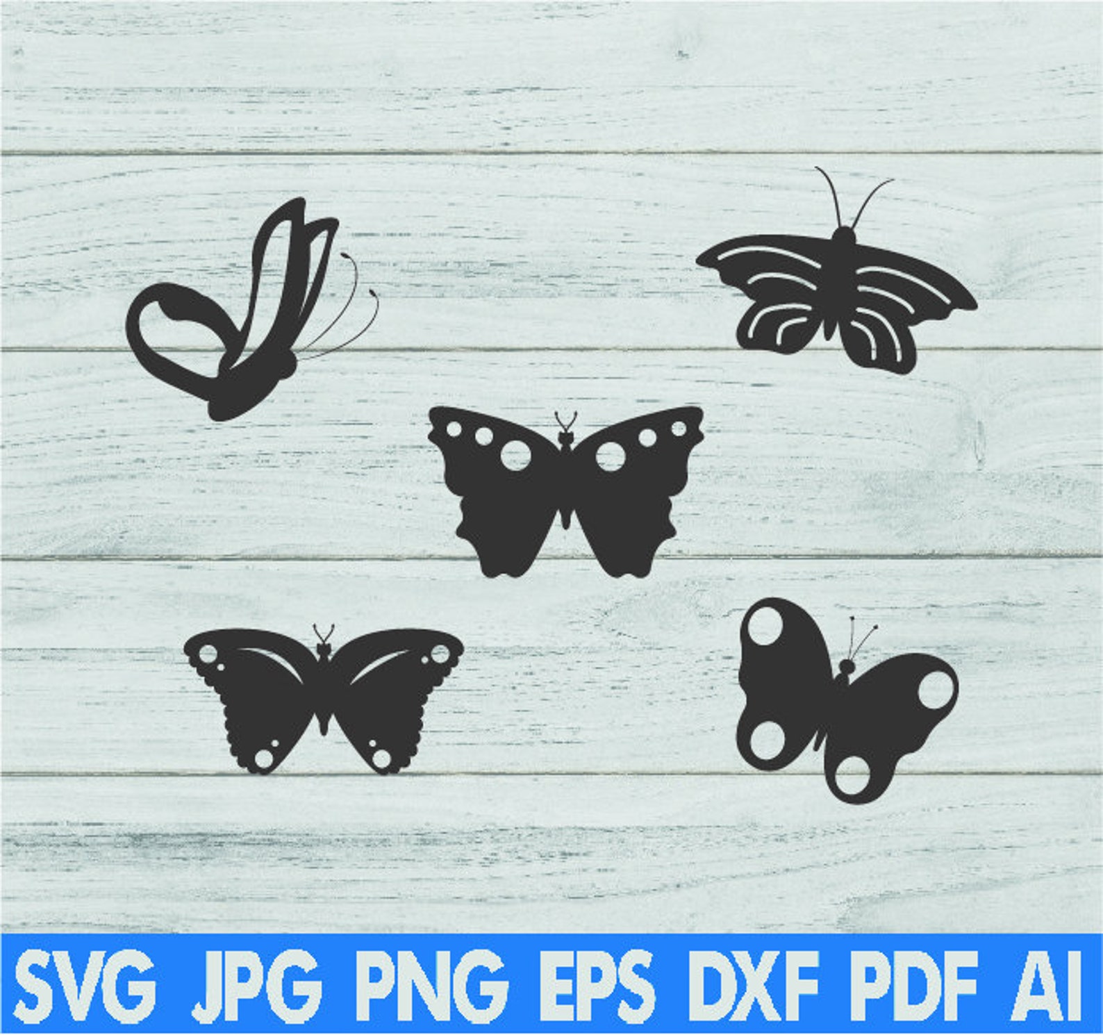 Butterfly Svg Butterflies Svg Butterfly Silhouette Svg Svg - Etsy