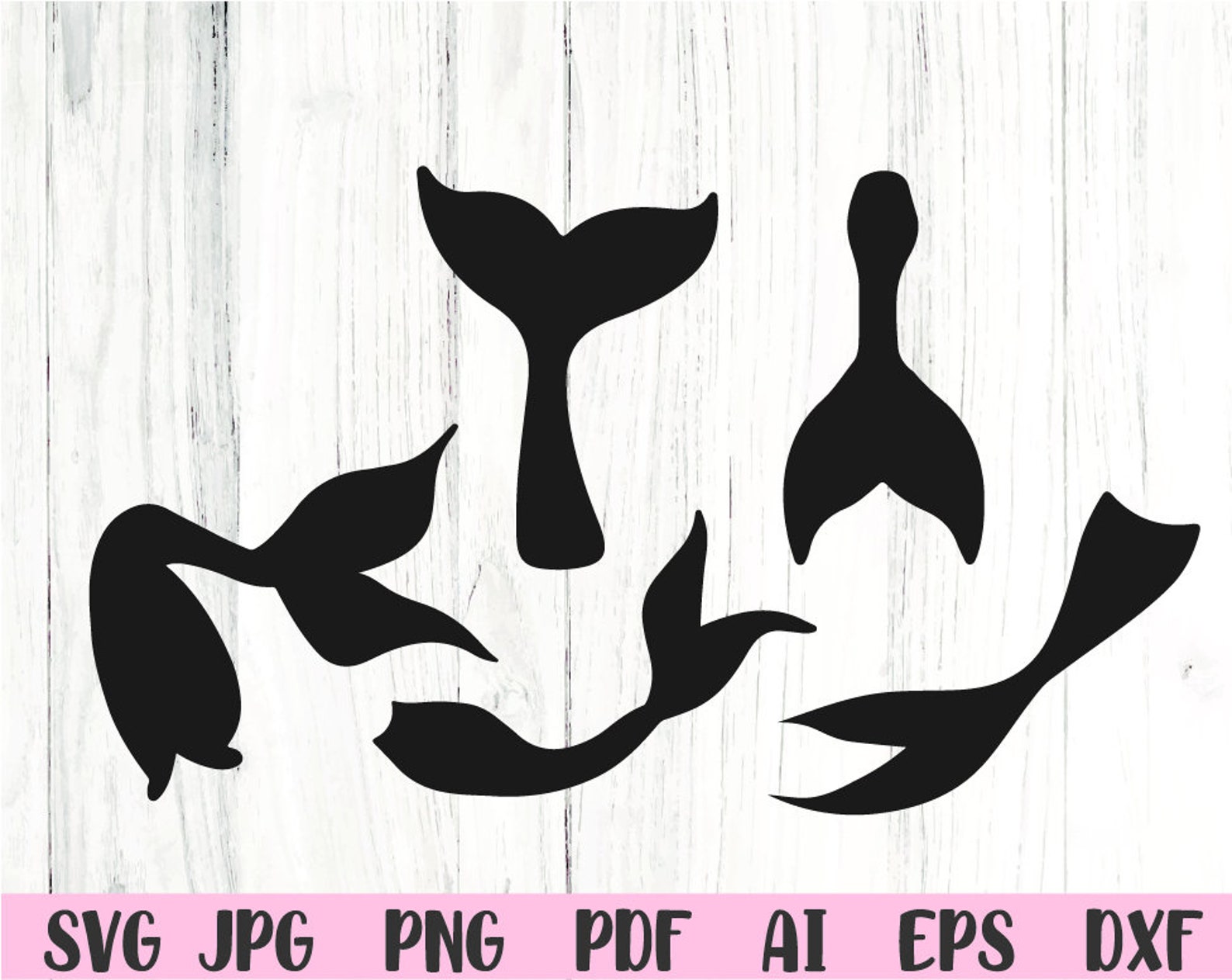 Mermaid Tail Svg Mermaid Svg Mermaid Silhouette Svg Svg Files | Etsy