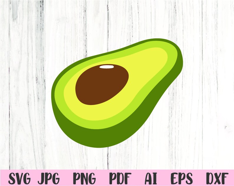 Avocado Svg Guacamole Svg Fruit Svg Svg Files for Cricut - Etsy