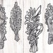 Smudge Stick Herbs SVG Bundle for Cricut Sage, Lavender, Rosemary ...