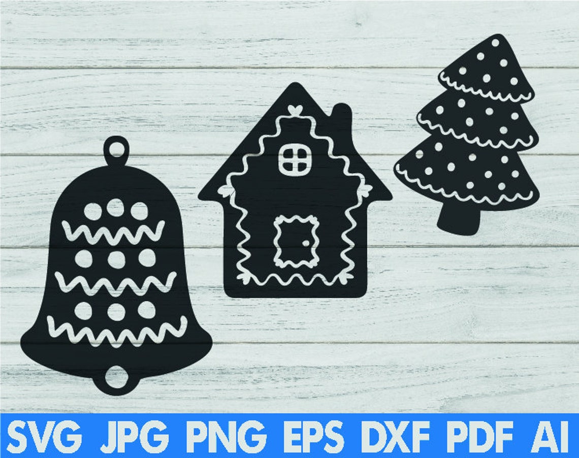 Gingerbread Cookie Svg Gingerbread Svg Christmas Svg Svg Files | Etsy
