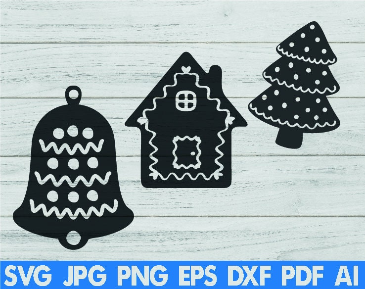 Gingerbread Cookie Svg Gingerbread Svg Christmas Svg Svg Files - Etsy