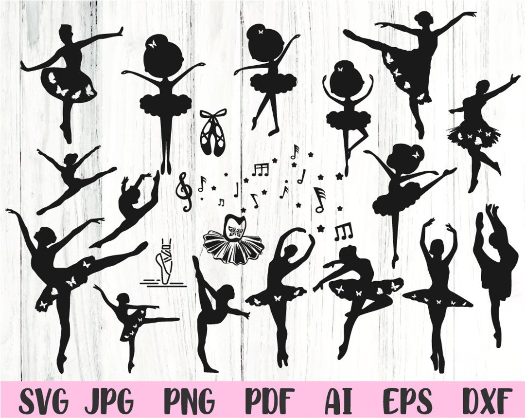 Ballerina Svg Ballet Svg Dance Svg Dancer Svg Ballet Dancer - Etsy Israel